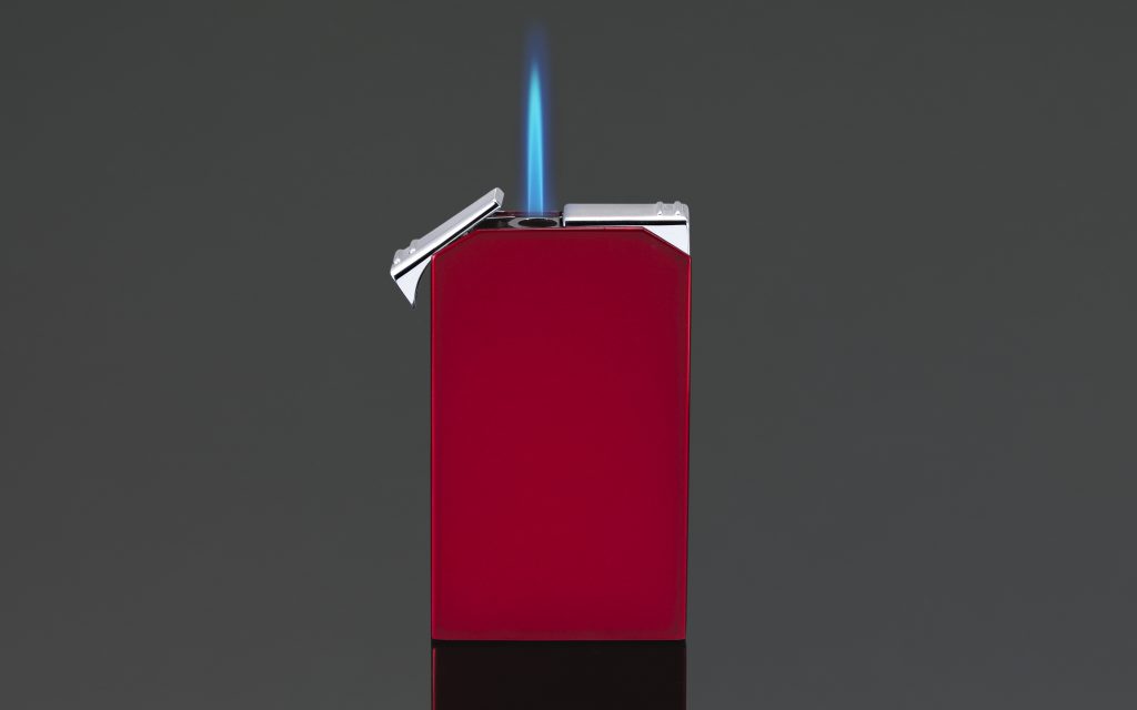 Siglo Twin Flames Lighter Burgundy